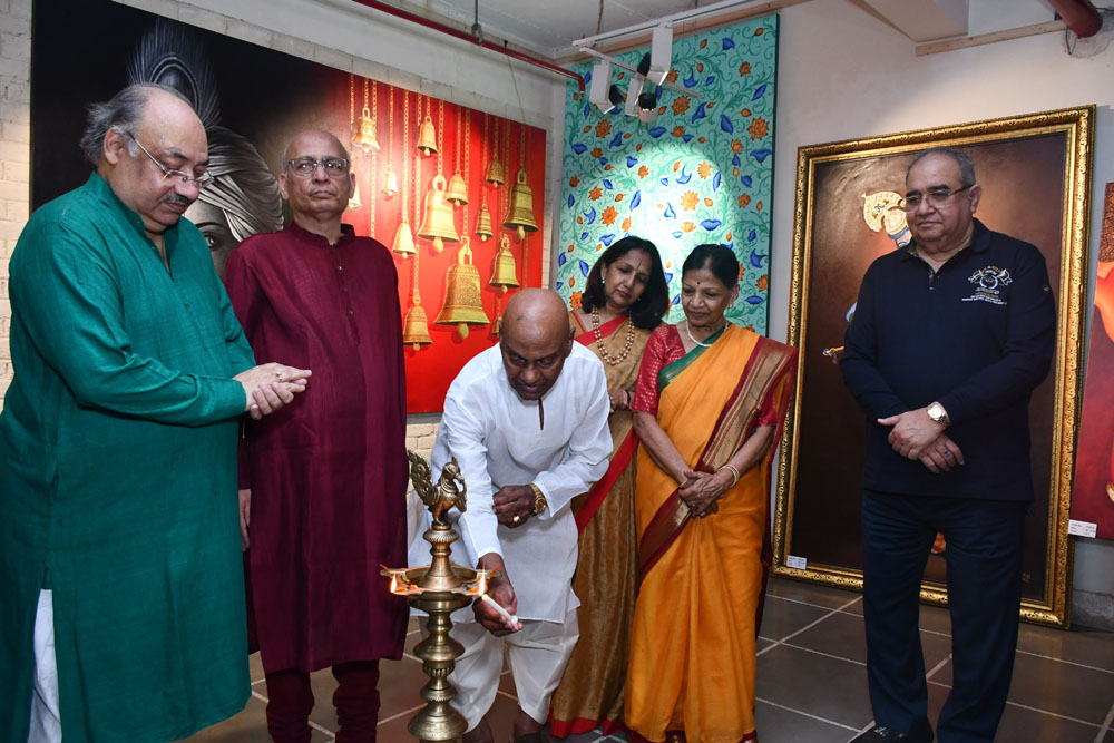 Dr. Raja Radha Reddy presents The Painting Exhibition of Contemporary ...