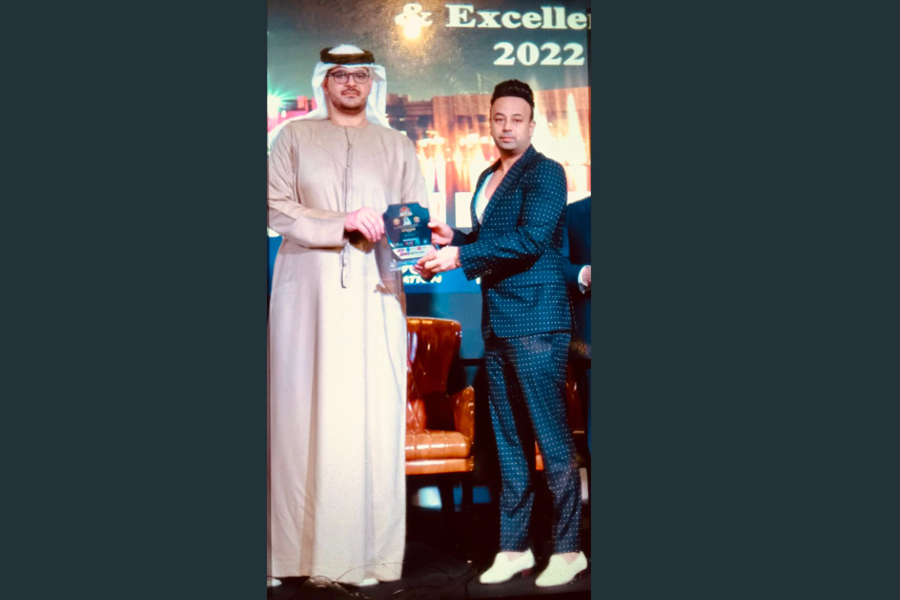 Satish Sanpal felicitated with Rise of Industry Emirates Business ...