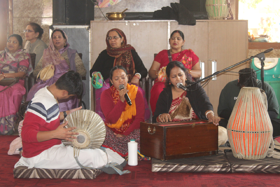 Peace and Prayer Assembly Organized at ISKCON Dwarka for Bangladesh ...