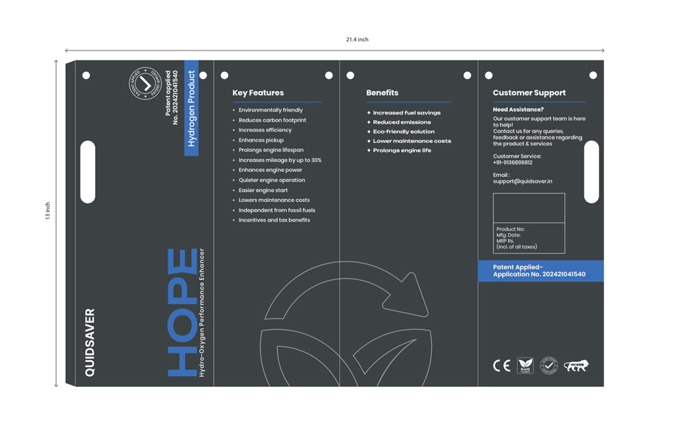 Revolutionizing Fuel Efficiency: Quidsaver Pvt Ltd Introduces the Hydro ...